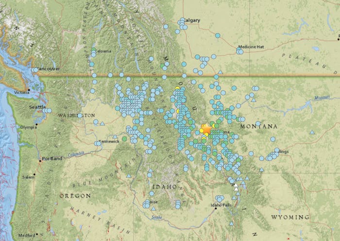 Montana Earthquake: How to Read the USGS Earthquake Map | Inverse