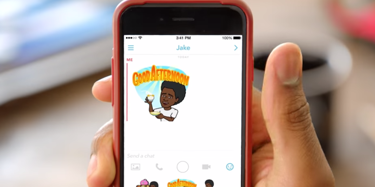 Snapchat New Upgrade is Bitmoji Option | Inverse