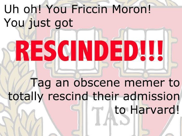 "Harvard Memes for Elitist 1% Tweens" has Your Slightly Less Offensive ...