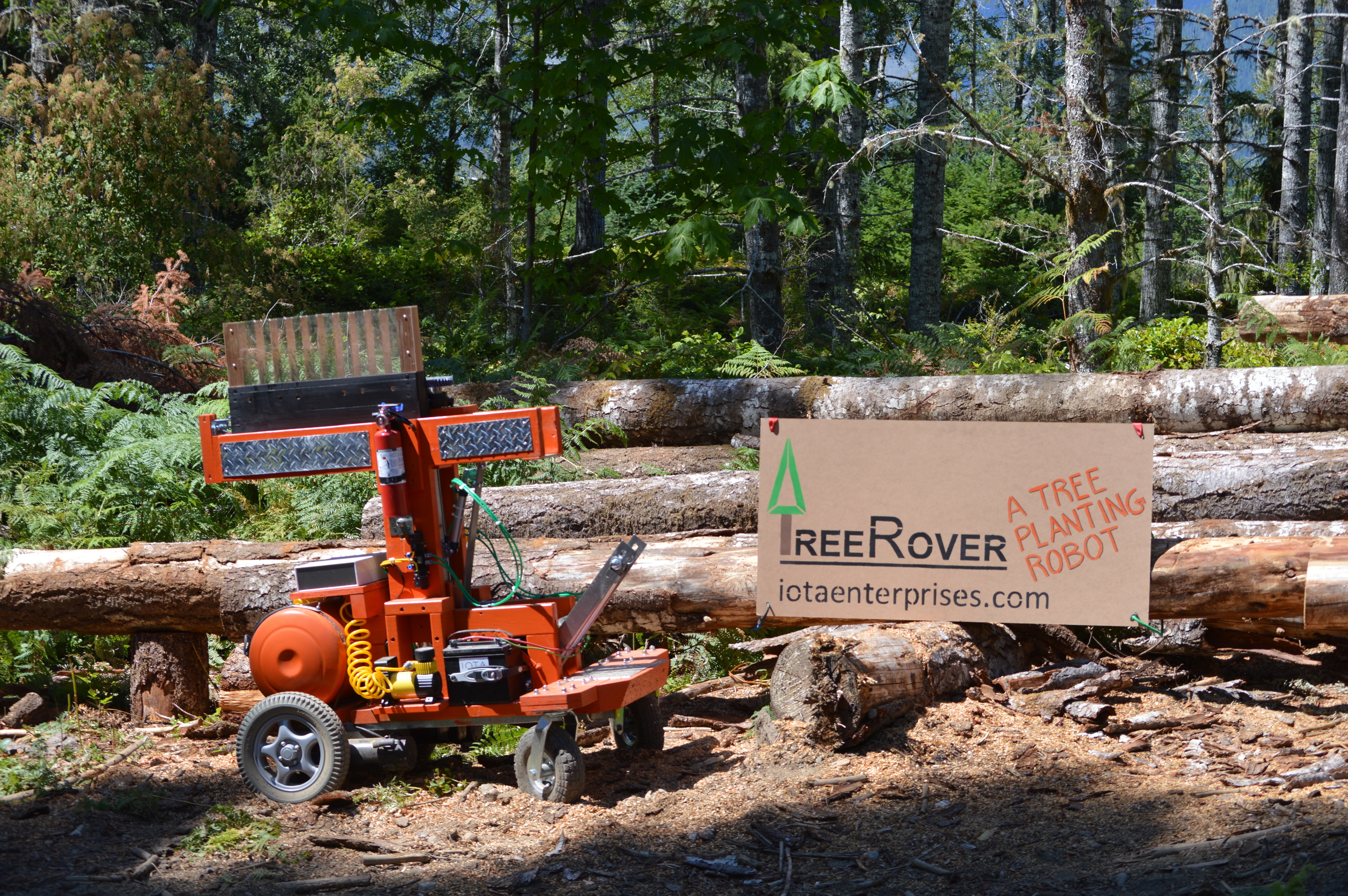 Tree-Planting Robot to Take on Forest Industry | Inverse